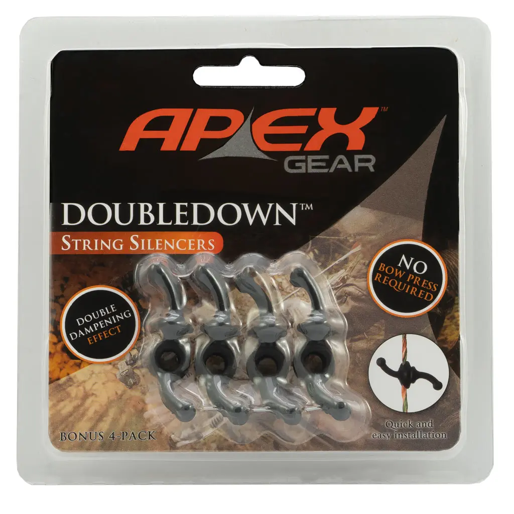 APEX GEAR Doubledown String Silencers (4 pack) | Strobl.cz